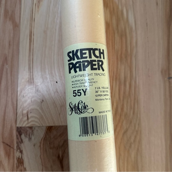 Seth Cole | Art | Seth Cole Sketch Tracing Paper Roll Canary Yellow 36 ...